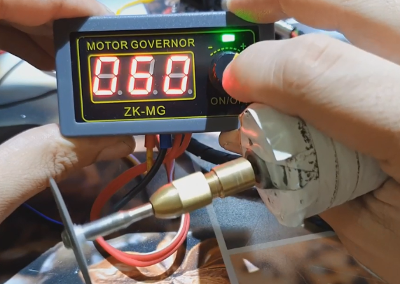 ZK-MG PWM Pulse Signal Generator | DC 5V 12V 30V Motor Speed Controller with LCD Display and Shell